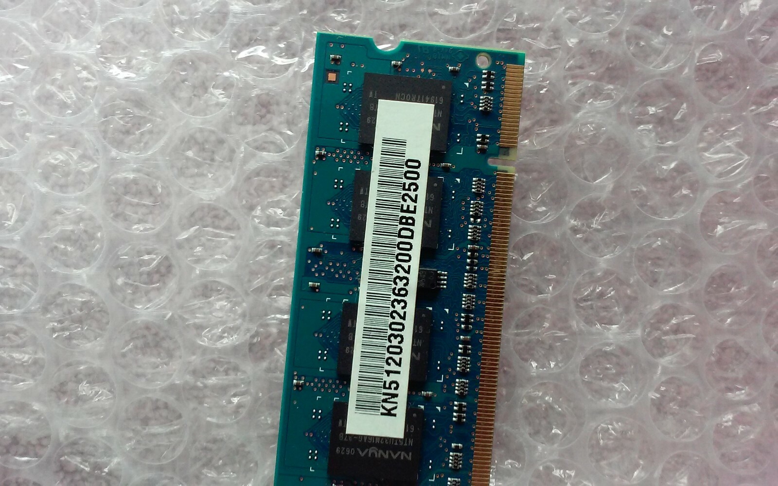 Nanya 512MB RAM 2Rx 16 PC2-4200S-444-12-A2 NT512T64UH8A1FN-37B Memory ...