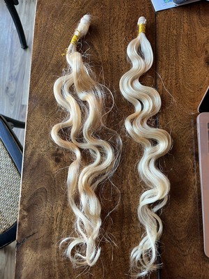 Hand-Tied Weft, Human Remy Hair Extensions Color #24 | eBay