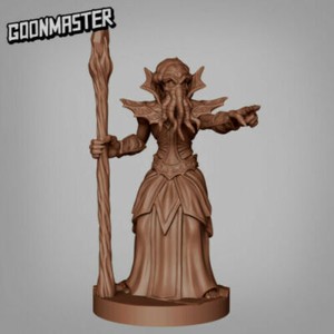 Psionic Squids Miniature | D&D DnD | Warhammer | Wargame| Pathfinder ...