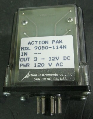Action Instruments Action Pak MDL 9050-114N Relay | eBay