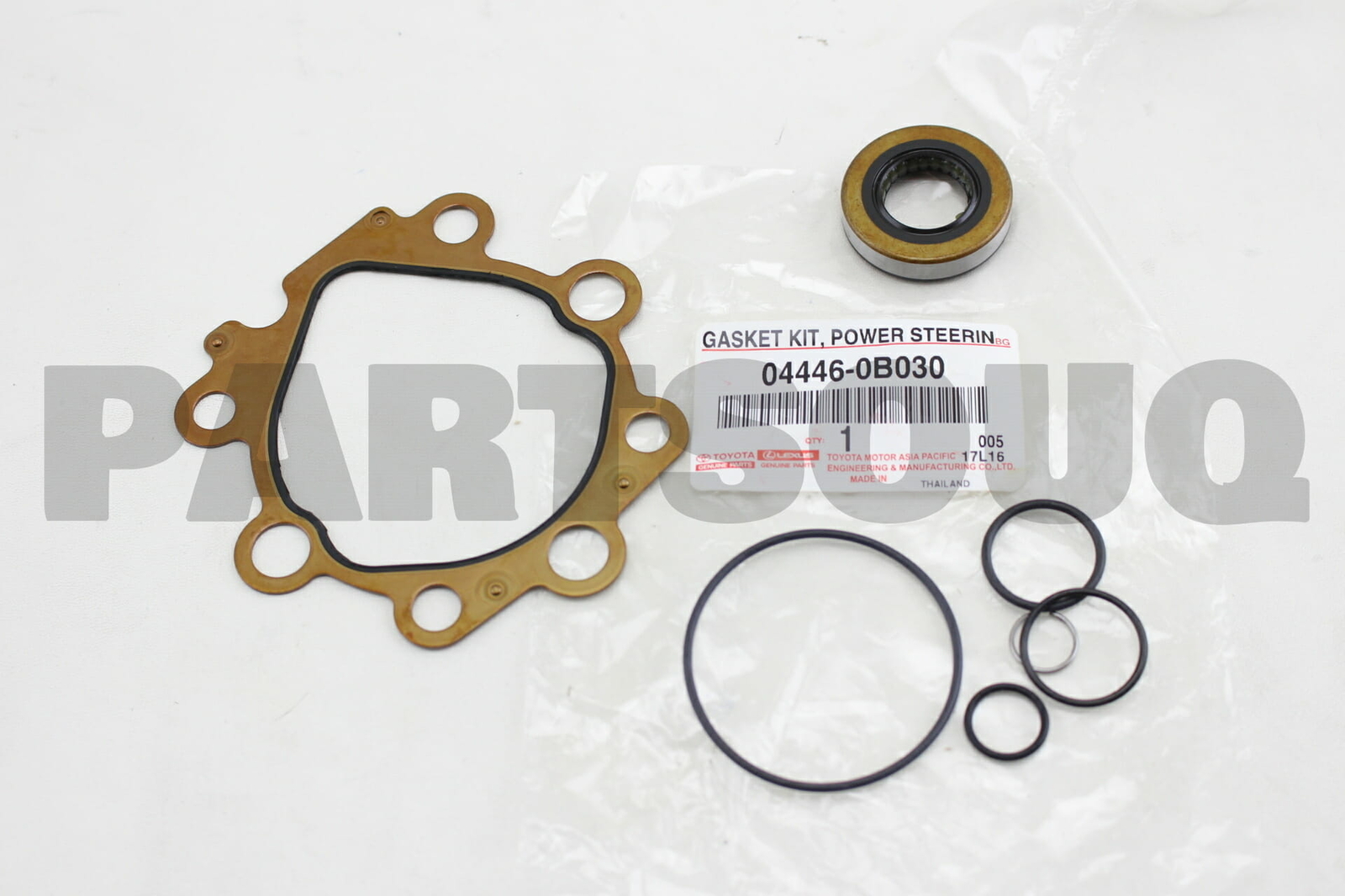 044460B030 Genuine Toyota GASKET KIT, POWER STEERING PUMP 04446-0B030 ...