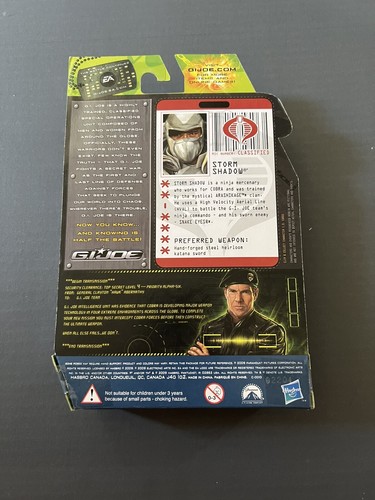 Hasbro G.I.Joe: Storm Shadow Arctic Threat Roc - 2009 Action Figure for ...