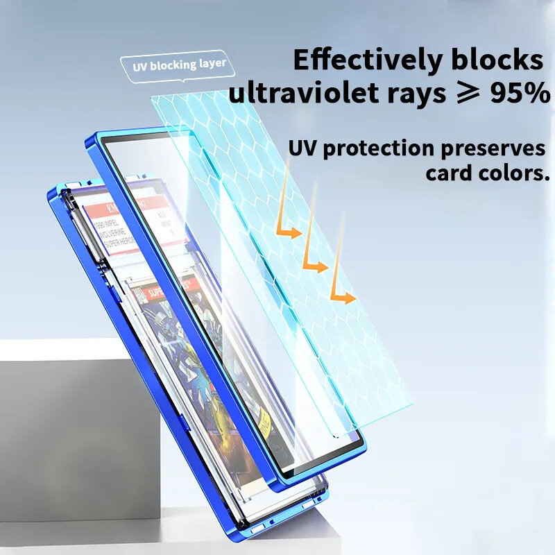 PSA Magnetic Slab Case Protector For Graded Cards | Stackable Metal ...