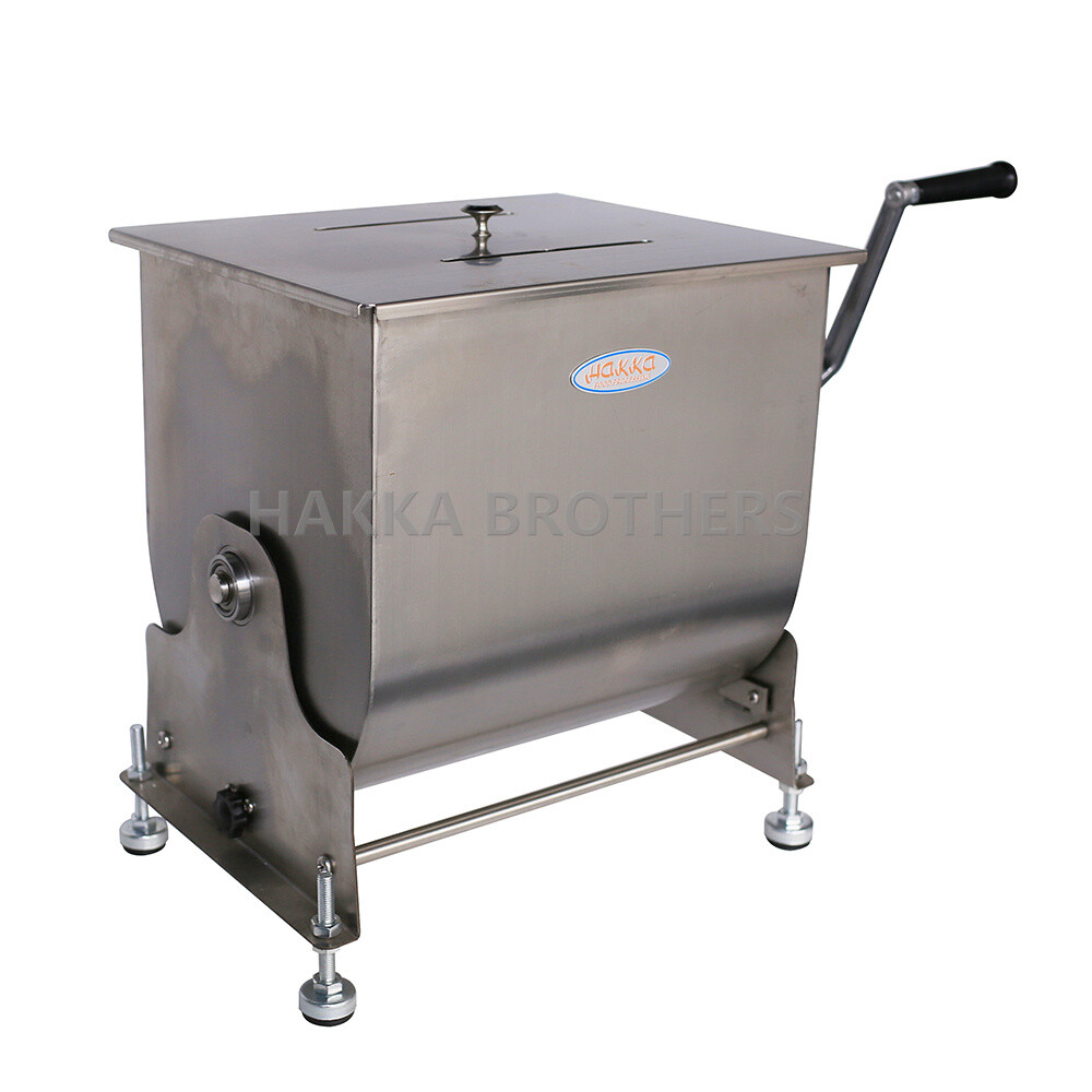 Hakka 15Lbs/7.5L Tilt Tank Meat Mixers Countertop Manual Butcher Mixing ...