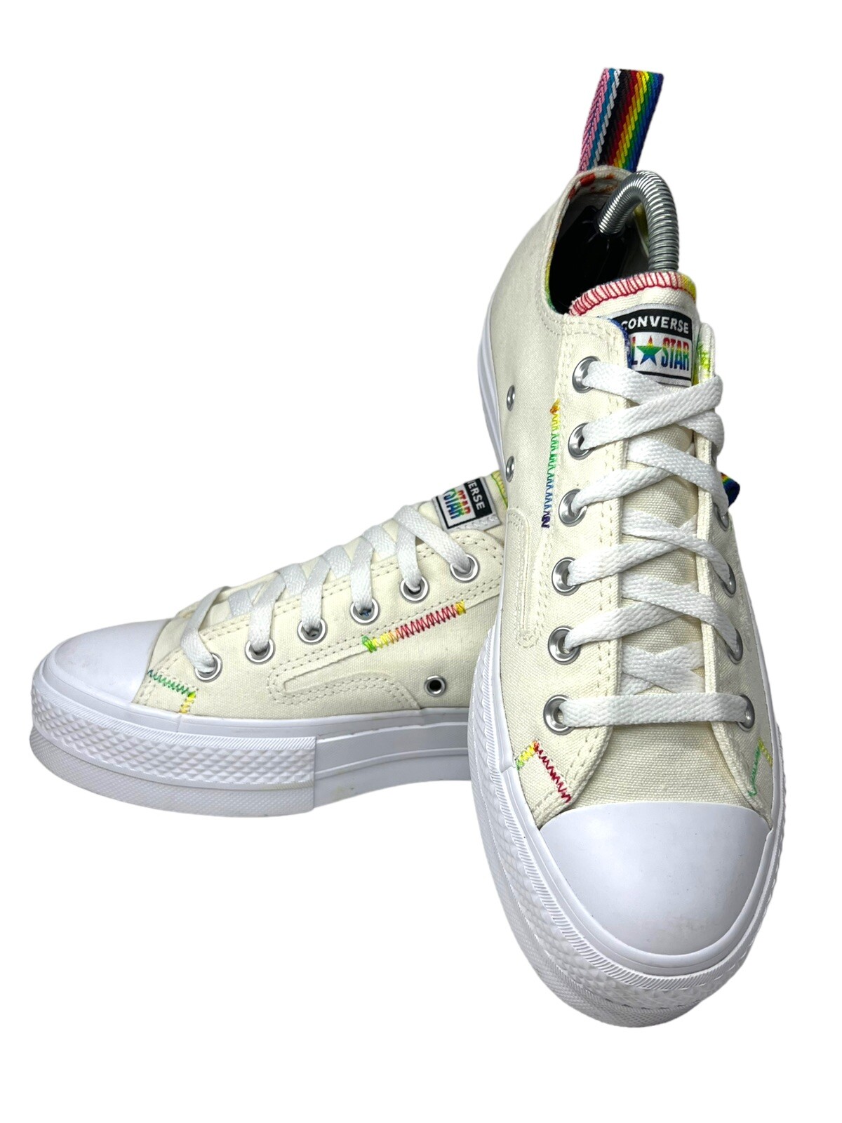 Converse CTAS Family Unity Rainbow Platform Shoes Men… - Gem