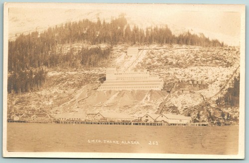 Thane Alaska-Gastineau Gold Mining Company~Buildings Above & Below RPPC ...