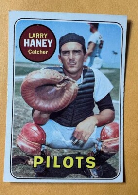 1969 Topps #209 Larry Haney Seattle Pilots EX-NM | eBay