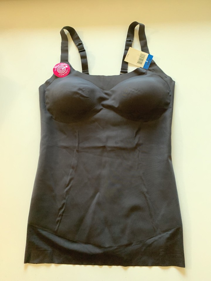 Maidenform Women's Sz XL Cool Comfort Convertible Shaping Cami Tank Top ...