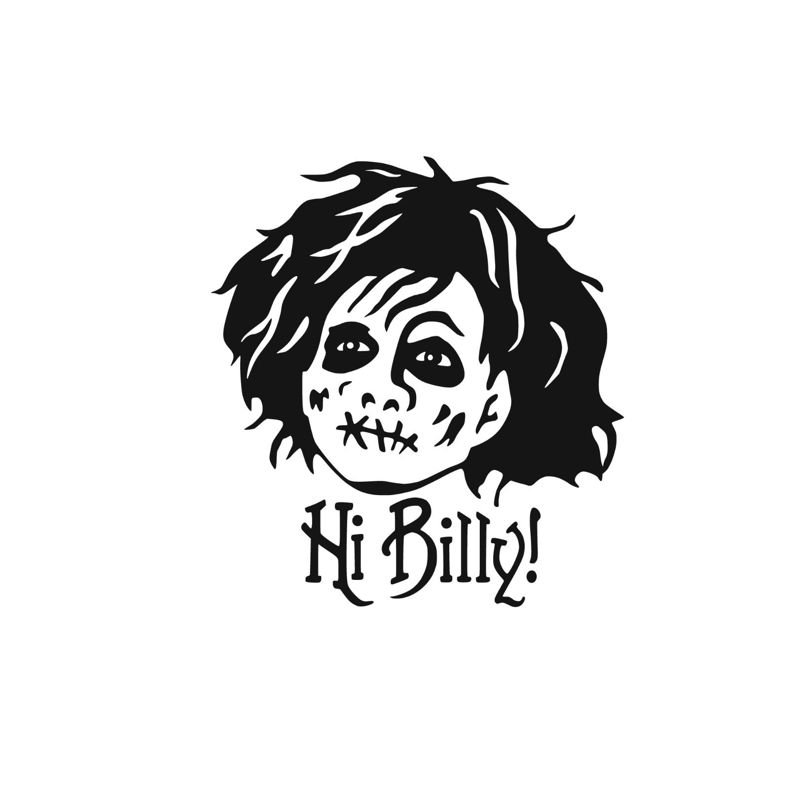 Hocus Pocus Hi Billy Disney Billy Butcherson Vinyl Decal | eBay