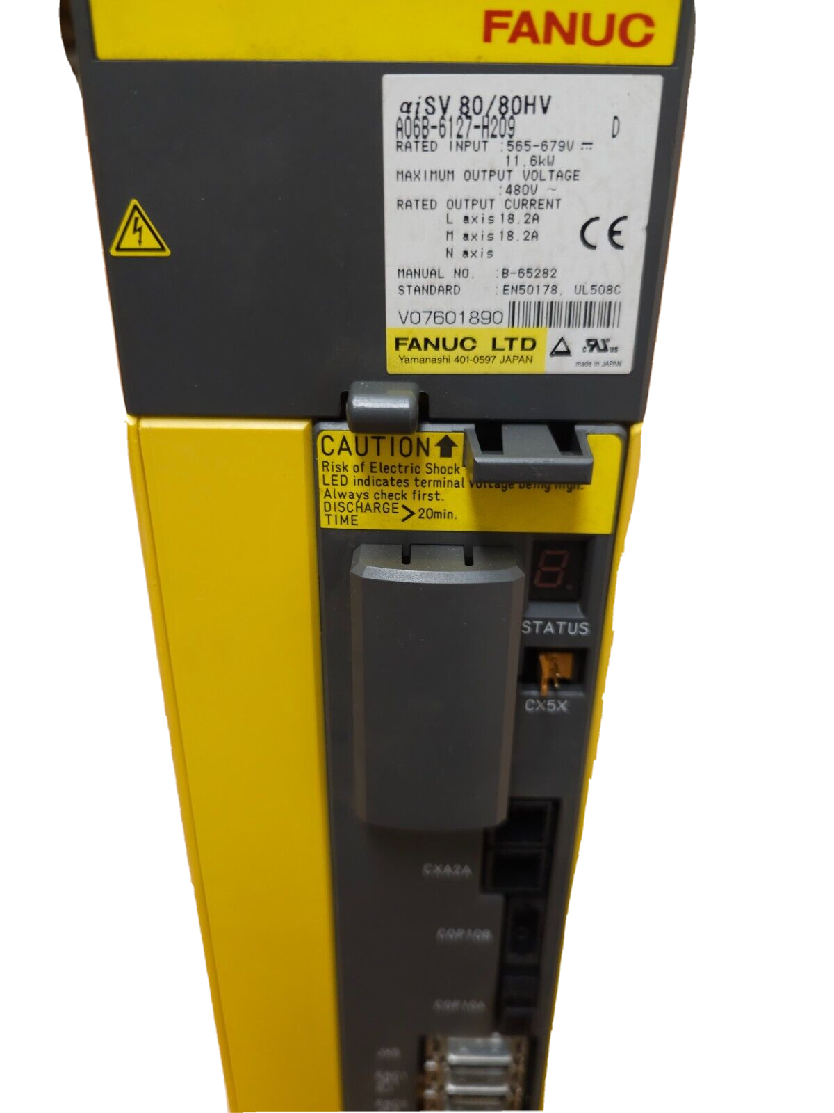 FANUC A06B-6127-H209 SERVO AMPLIFIER UNIT FULLY REFURBISHED!!! EXCHANGE ...
