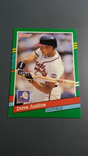 DAVE DAVID JUSTICE 1991 DONRUSS CARD # 683 B7510 | eBay