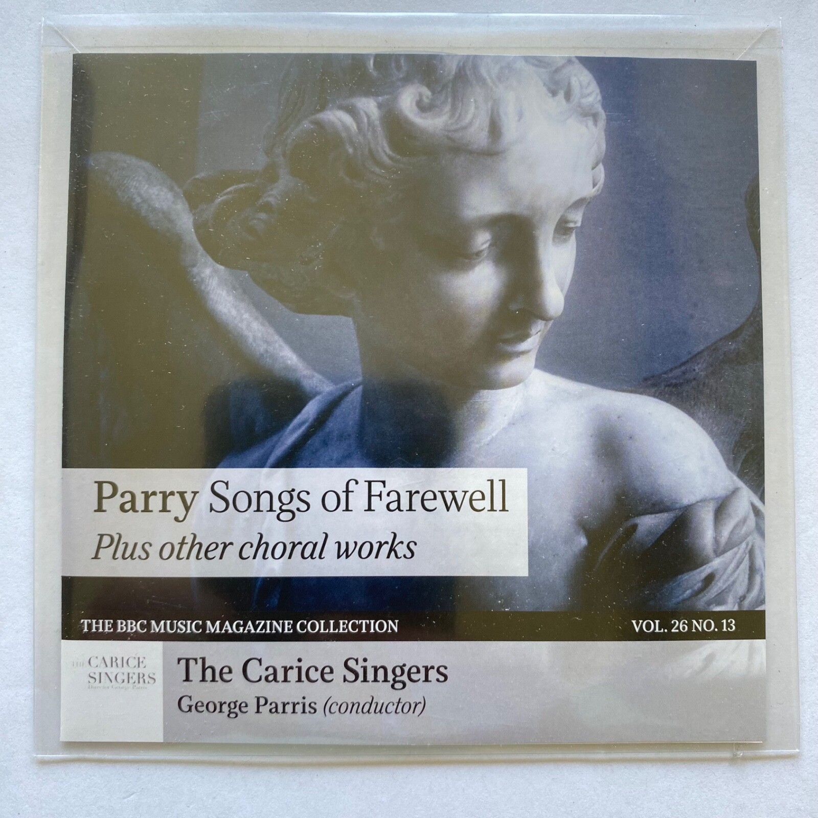 Parry Songs of Farewell Plus Other Choral Works CD Carice Singers ...