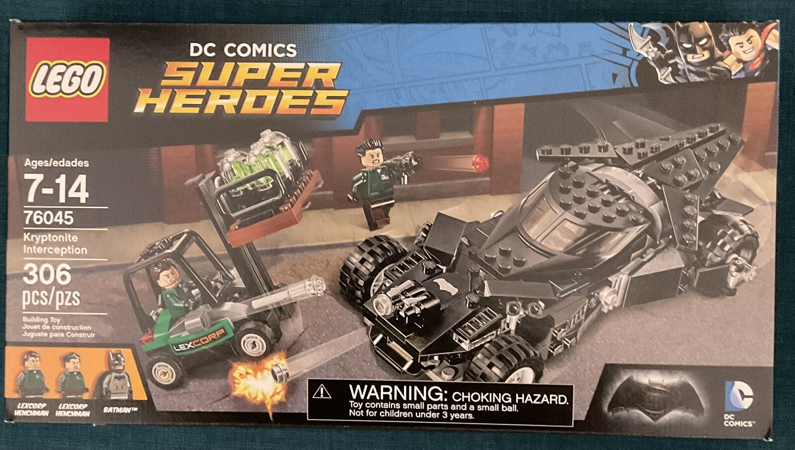 LEGO DC COMICS SUPER HEROES 76045 Kryptonite Interception NEW SEALED ...