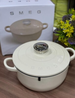 cast iron pot smeg | eBay