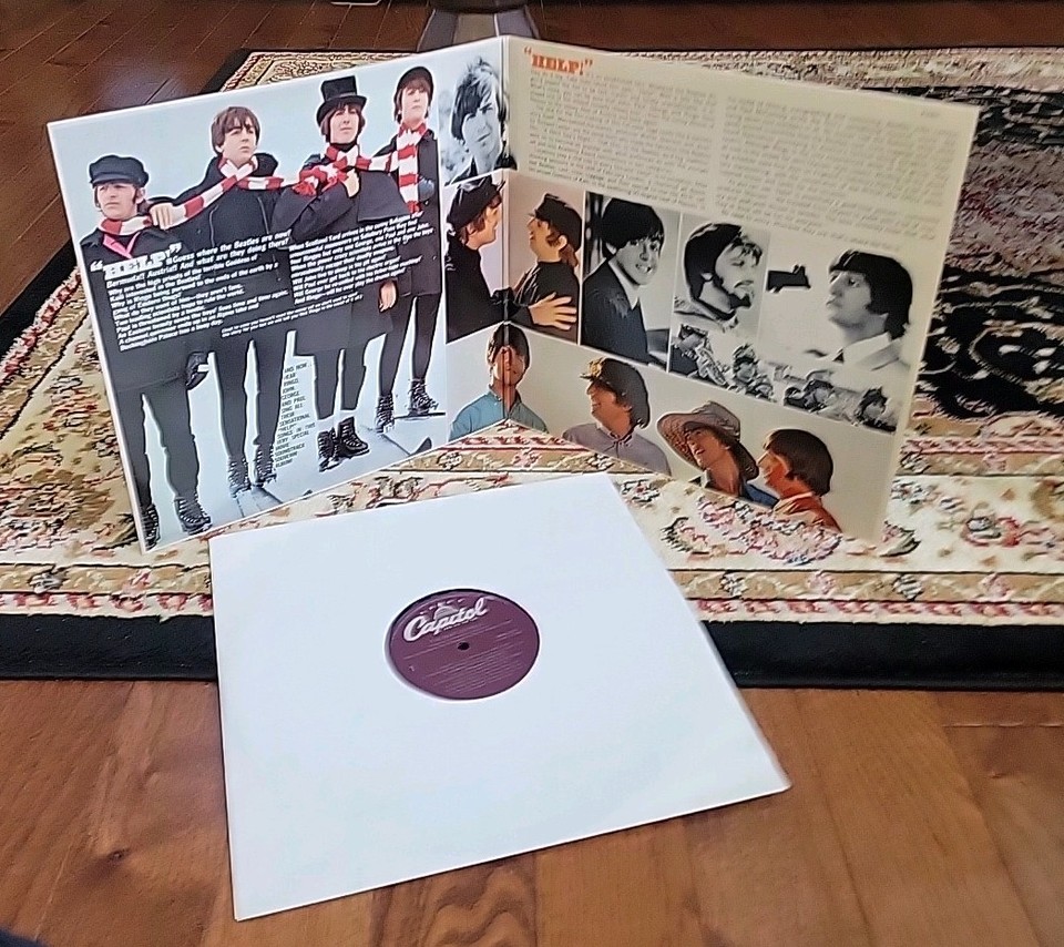 The Beatles Help! Vinyl Record Album | eBay