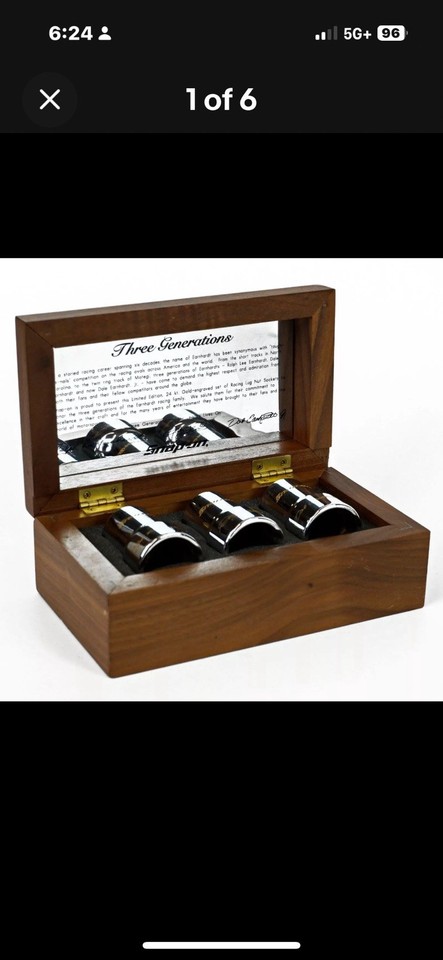 Snap On 3 Generations Ralph Dale Dale Jr Earnhardt Boxed Socket Set -N ...