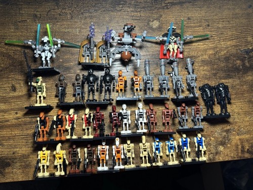 Custom 3D Printed Lego Star Wars Battle Droid Lot 42 Mini Figures ...