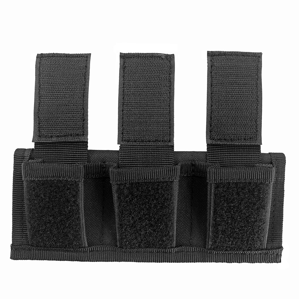 Triple/Double Speedloader Pouch Fits .22 .38 .357 .44 Mag 5 & 6 Shots ...