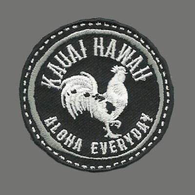Hawaii Patch – Kauai HI Souvenir Aloha Everyday Travel Patch – Iron On ...