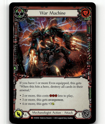 FOIL - Flesh And Blood War Machine - Bright Lights - Majestic | eBay