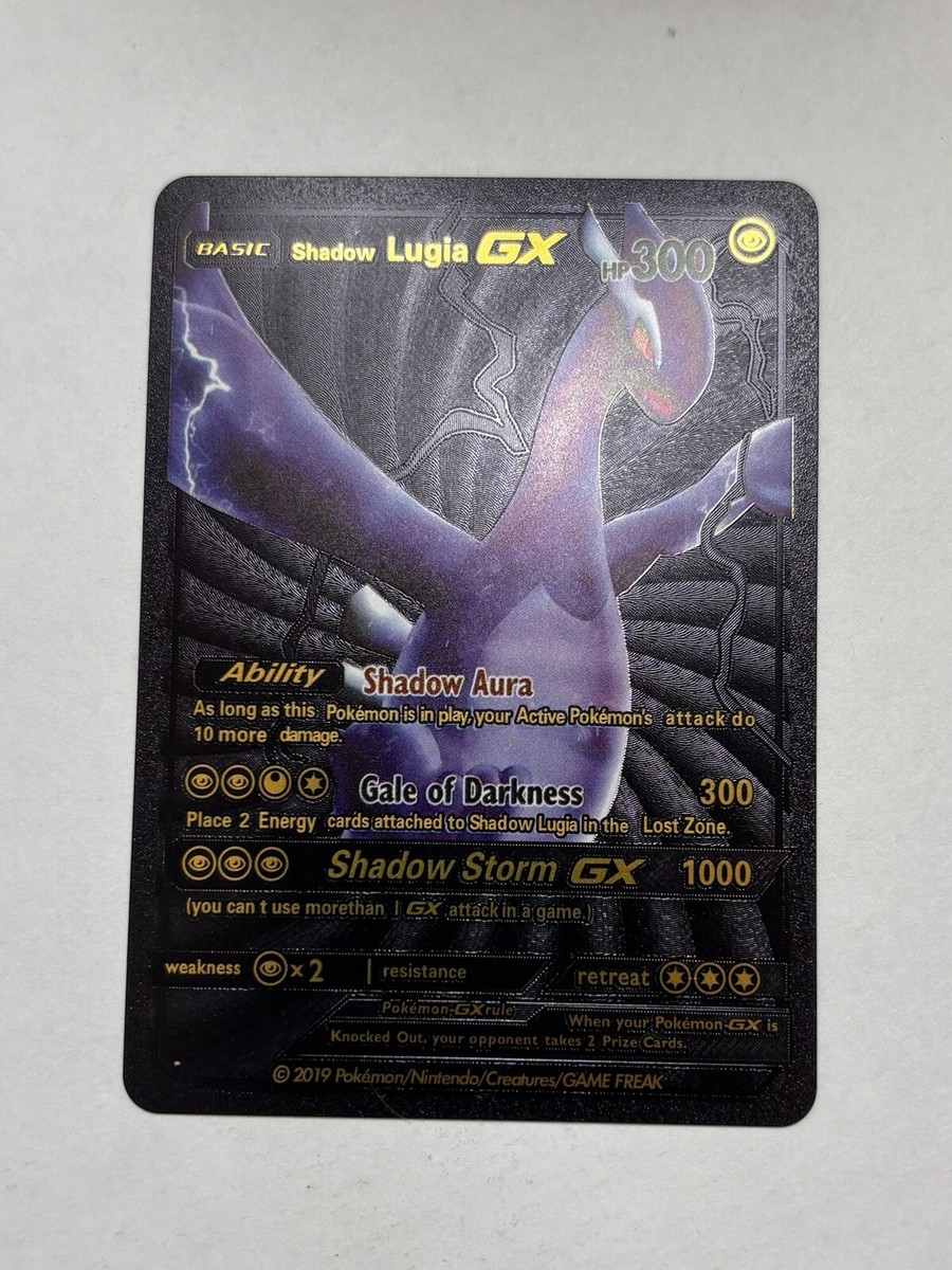 Shadow Lugia Pokemon Card