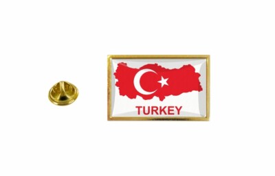 Pins Pin Badge Pin's Flag Country Card Tr Turkey | eBay