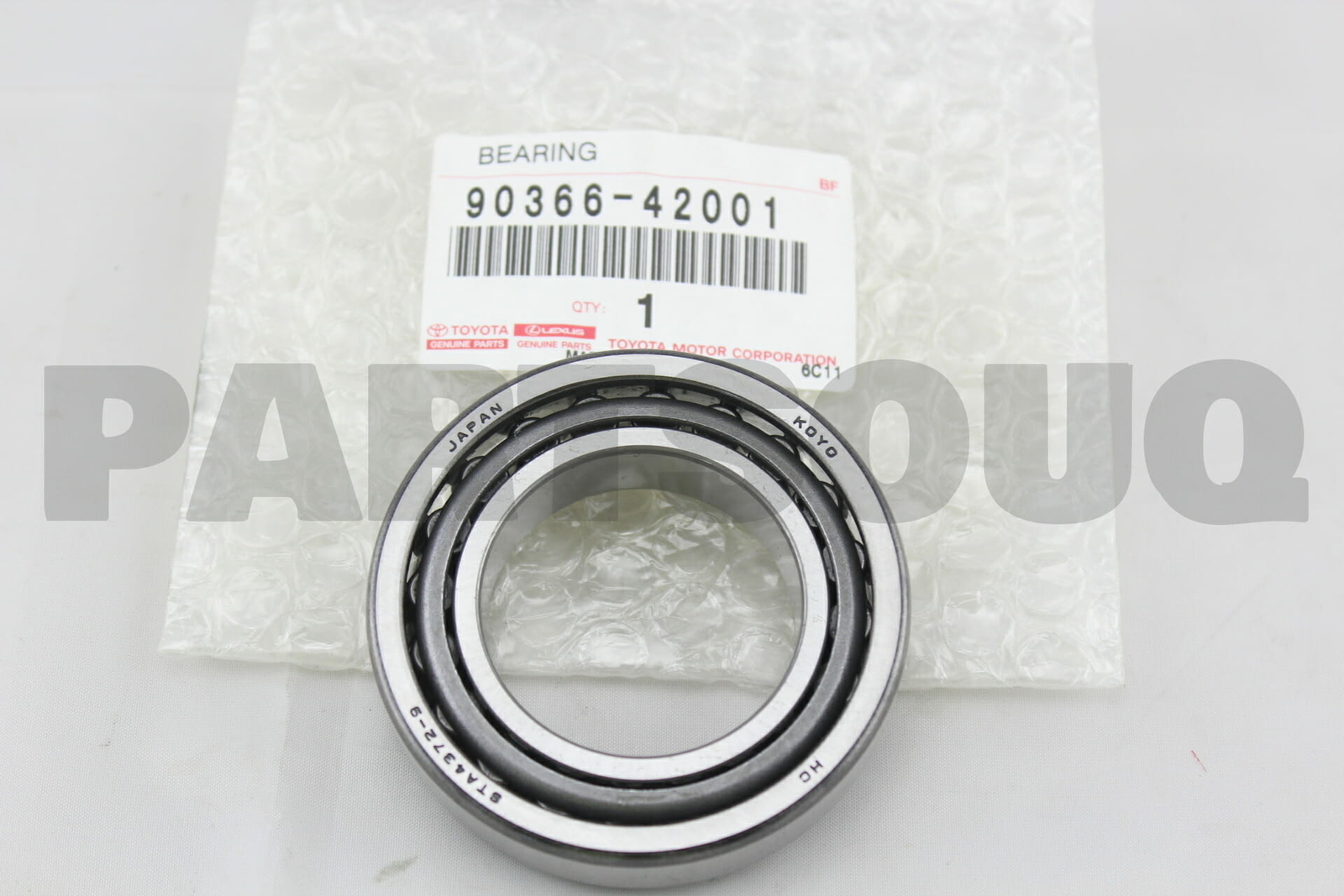 9036642001 Toyota BEARING, TAPERED ROLLER (FOR FRONT DIFFERENTIAL CASE ...