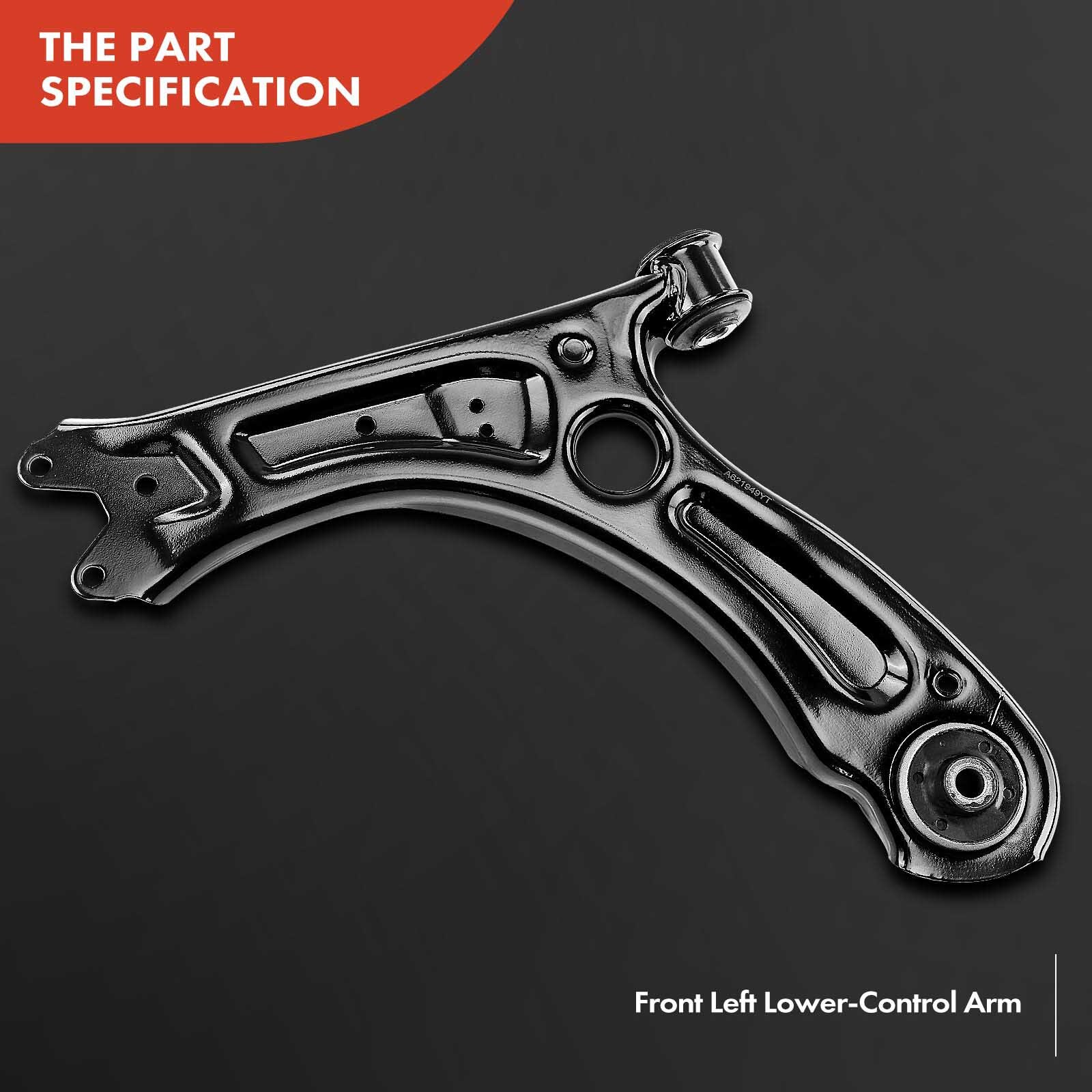 Lower Front Left Control Arm for Volkswagen VW Jetta 163 162 FWD 2010 ...