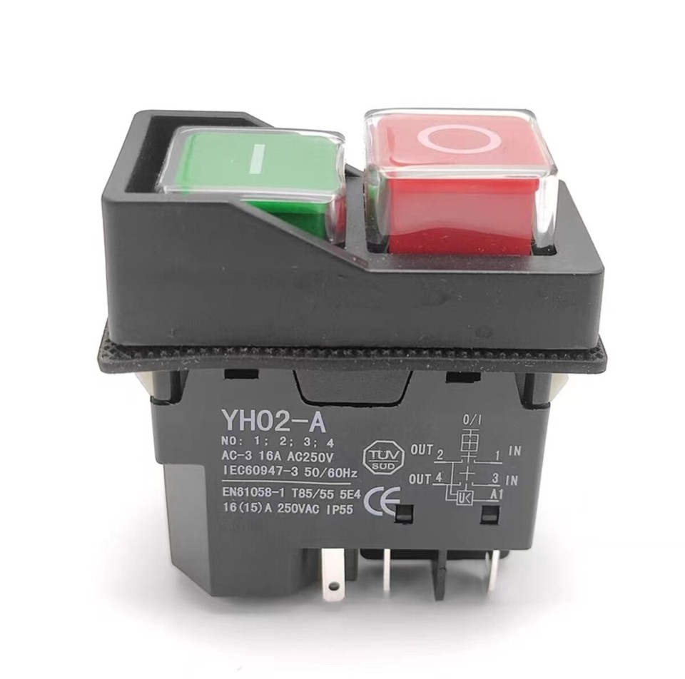 YH02-A replace KLD-28A 120V / 250V 5pin Waterproof Magnetic Switch | eBay