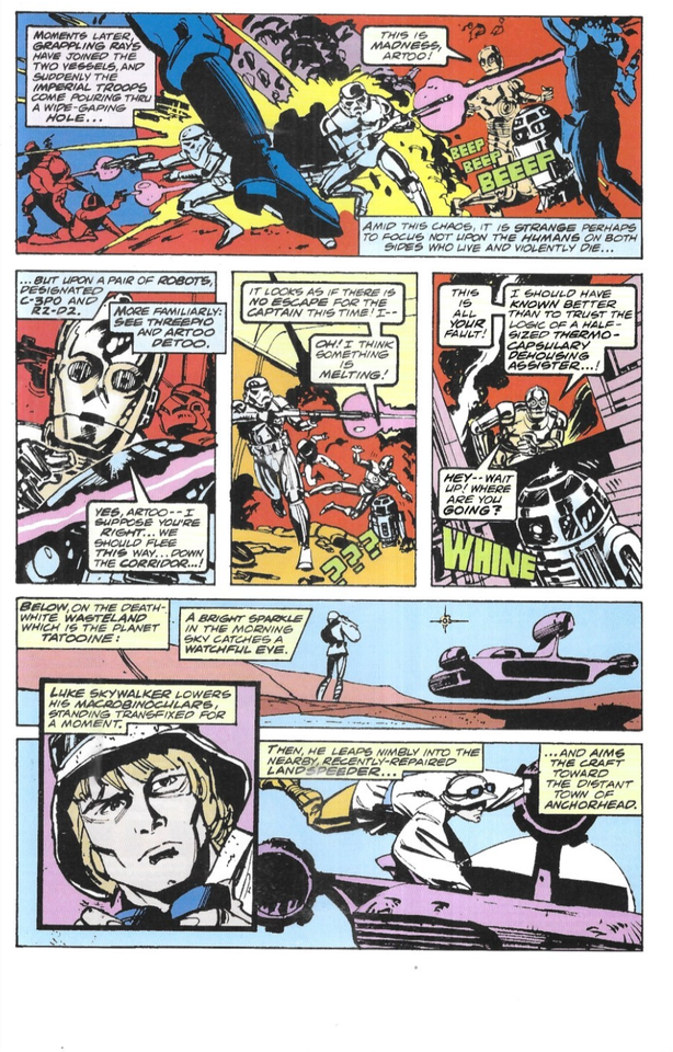 Star Wars Comic 1 Facsimile Reprint Edition 2020 Roy Thomas Chaykin ...