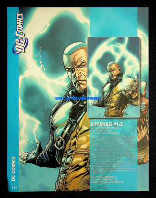 inFamous DC Comics 2011 Trade Print Magazine Ad Poster ADVERT | eBay