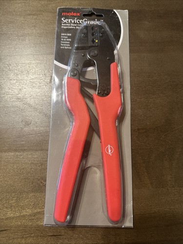 Molex Ratchet Hand Crimp Tool Model 64016-0036 Crimps 10-22AWG ...