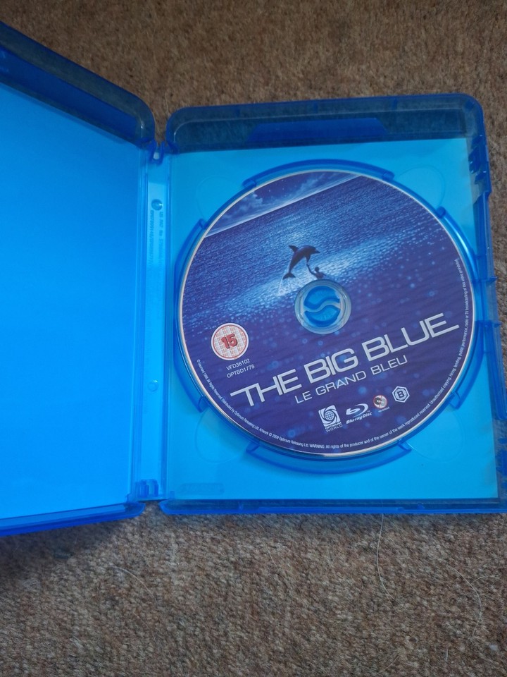 The Big Blue: Director's Cut (Blu-ray, 2009, Luc Besson Collection ...