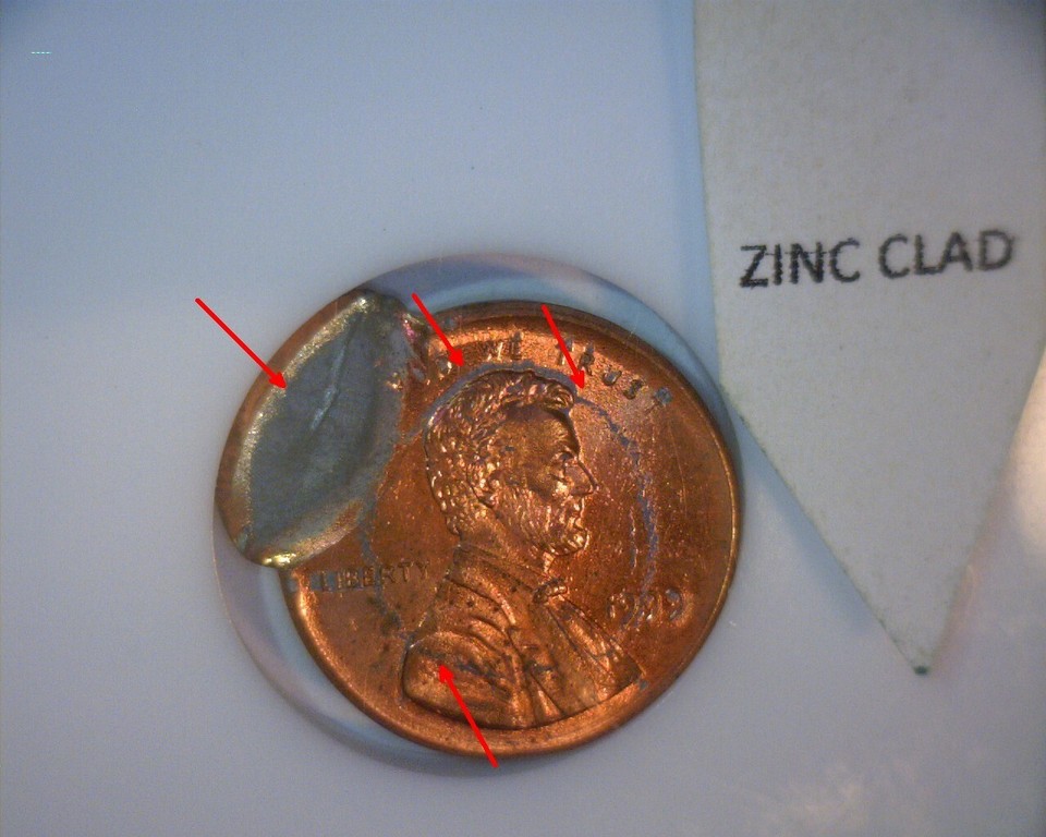 1999 LINCOLN CENT🌟FLIP-OVER DOUBLE STRIKE 🌟INDENT🌟TRIPLE STRIKE ...