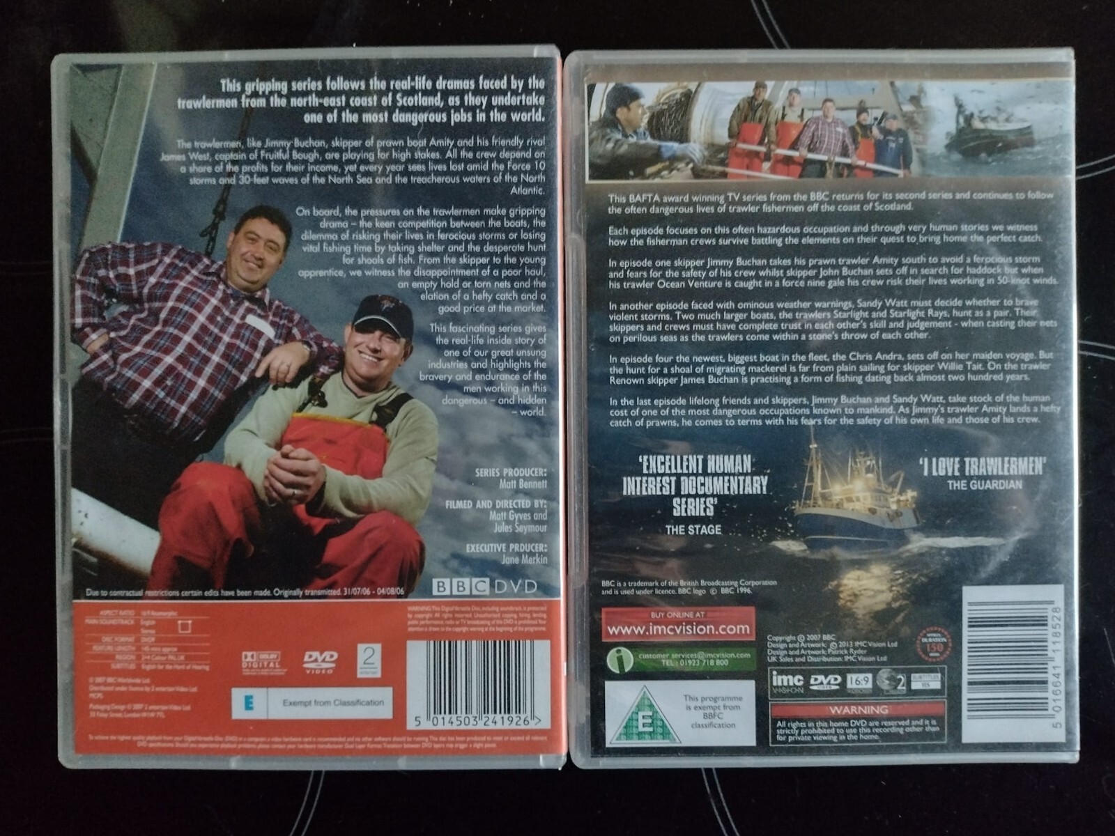 Trawlermen Complete 2nd Second Series 2 Two DVD BBC TV Ship Fishing ...