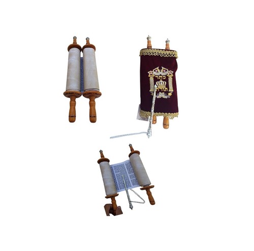 Jewish Hebrew Sefer Torah Scroll, Chumash Holy Bible Book, Pentateuch ...