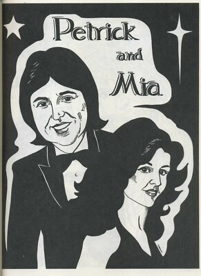 Petrick and Mia caricature from book Magic Autograph Poster Gallery by ...