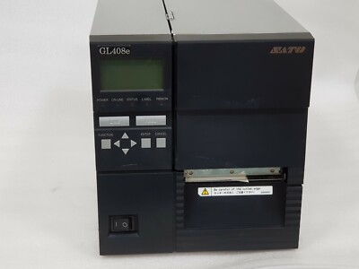 SATO GL408e EX6 BARCODE PRINTER FREE SHIP | eBay