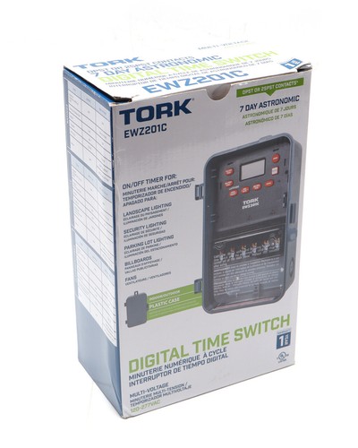 TORK EWZ201C 7 Day SunSet Astronomic Digital Timer, Outdoor/Indoor | eBay