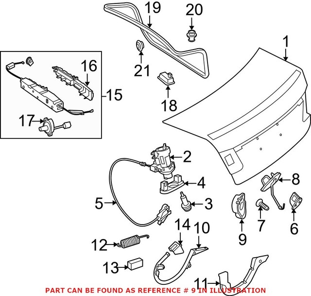 Mercedes-Benz 2127500060 Genuine OEM Pull Down Unit for sale online | eBay