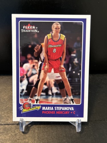 2001 Fleer Tradition WNBA Maria Stepanova Phoenix Mercury #6 | eBay