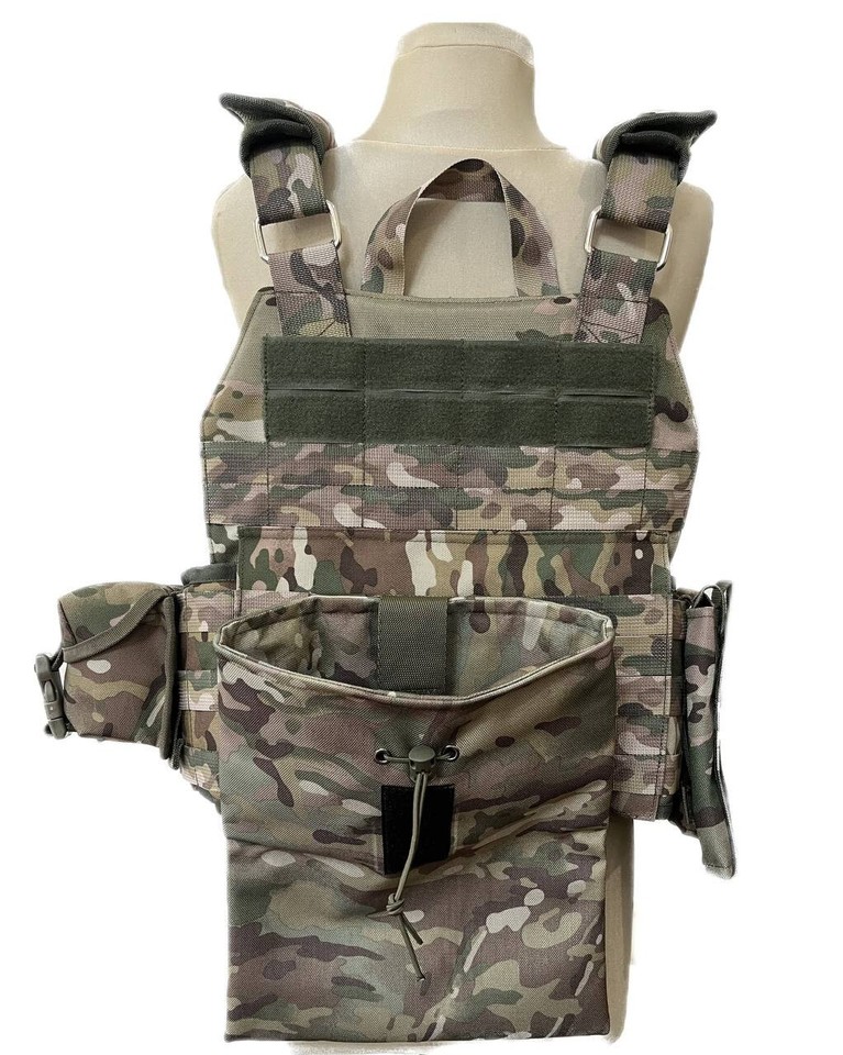 Ukrainian military body armor body kit pouches all included MULTICAM | eBay