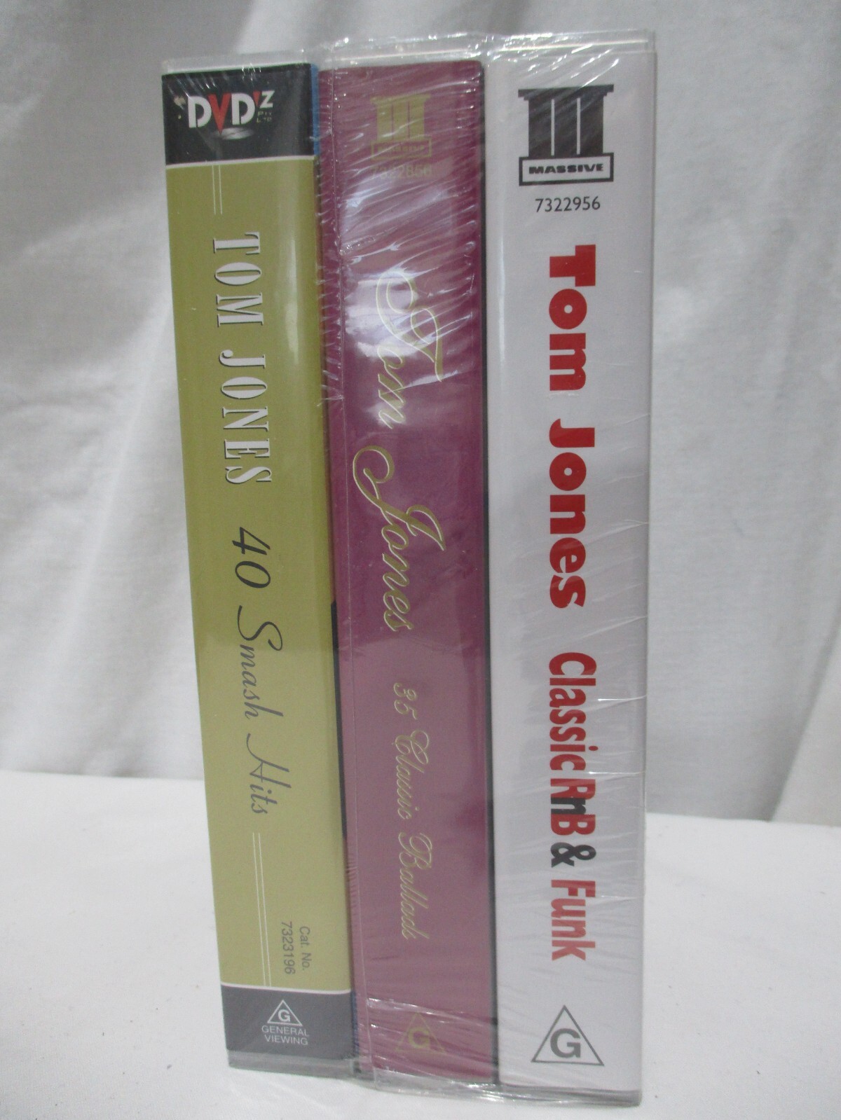 Brand New Tom Jones x 3 Pack VHS Cassette (Rare) | eBay