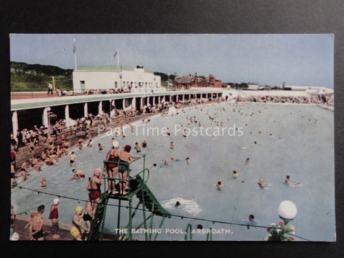 Angus: The Bathing Pool ARBROATH 1950's Pub by J.B.White | eBay UK