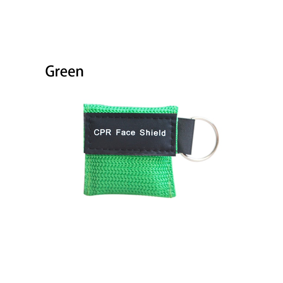 First aid CPR Face Shield Mask Keychain Emergency Kit CPR Face Shields ...