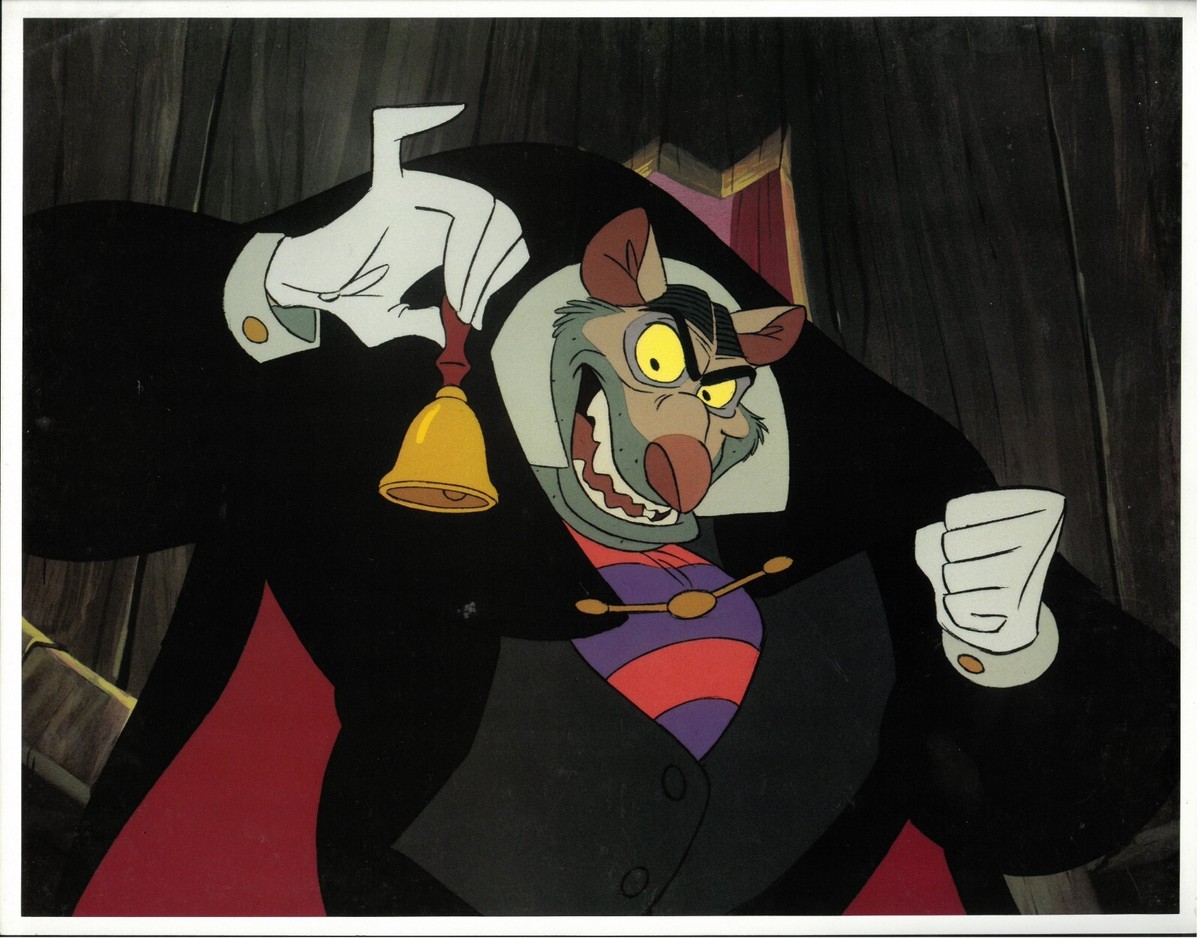 Viloes Da Disney Professor Ratigan Quem é O Melhor Vilão Da Disney?