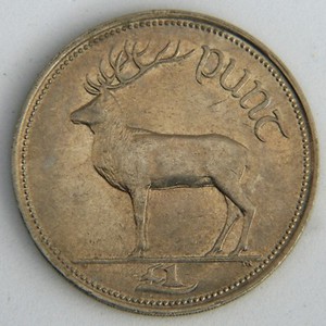 1996 Ireland 1 Punt Pound Coin in Circulated Condition | eBay