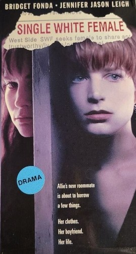 Single White Female (VHS,1993) Bridget Fonda, Jennifer Jason Lee, Steve Weber 43396514331 | eBay