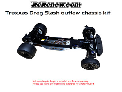 Traxxas Drag Slash Drag racing Outlaw chassis kit long wheelbase ...