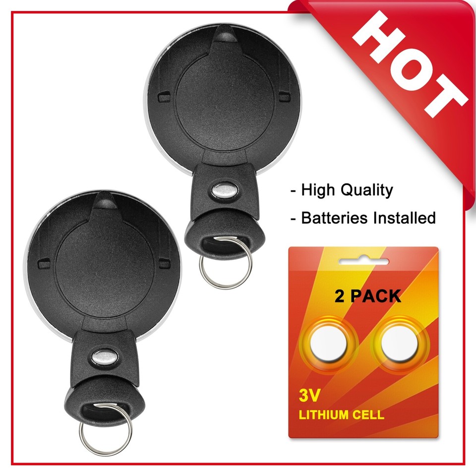2 For Mini Cooper 2007-2014 Countryman Paceman Remote Key Fob ...